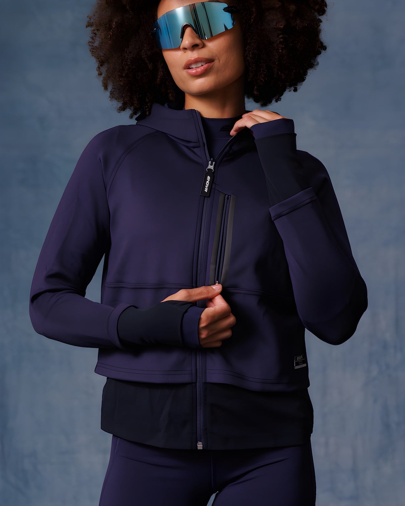 DRYFORCE® Double Layer Jacket | French Navy – Endeavor Athletic